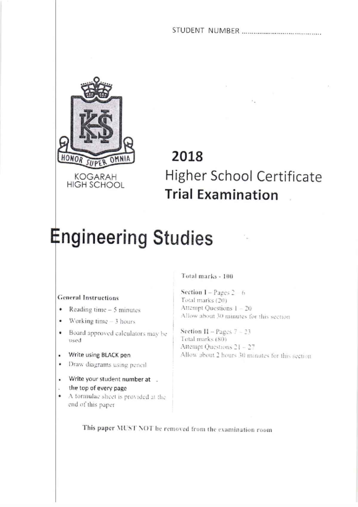 2018 Trial Paper - ipt - ICT 272 - Studocu