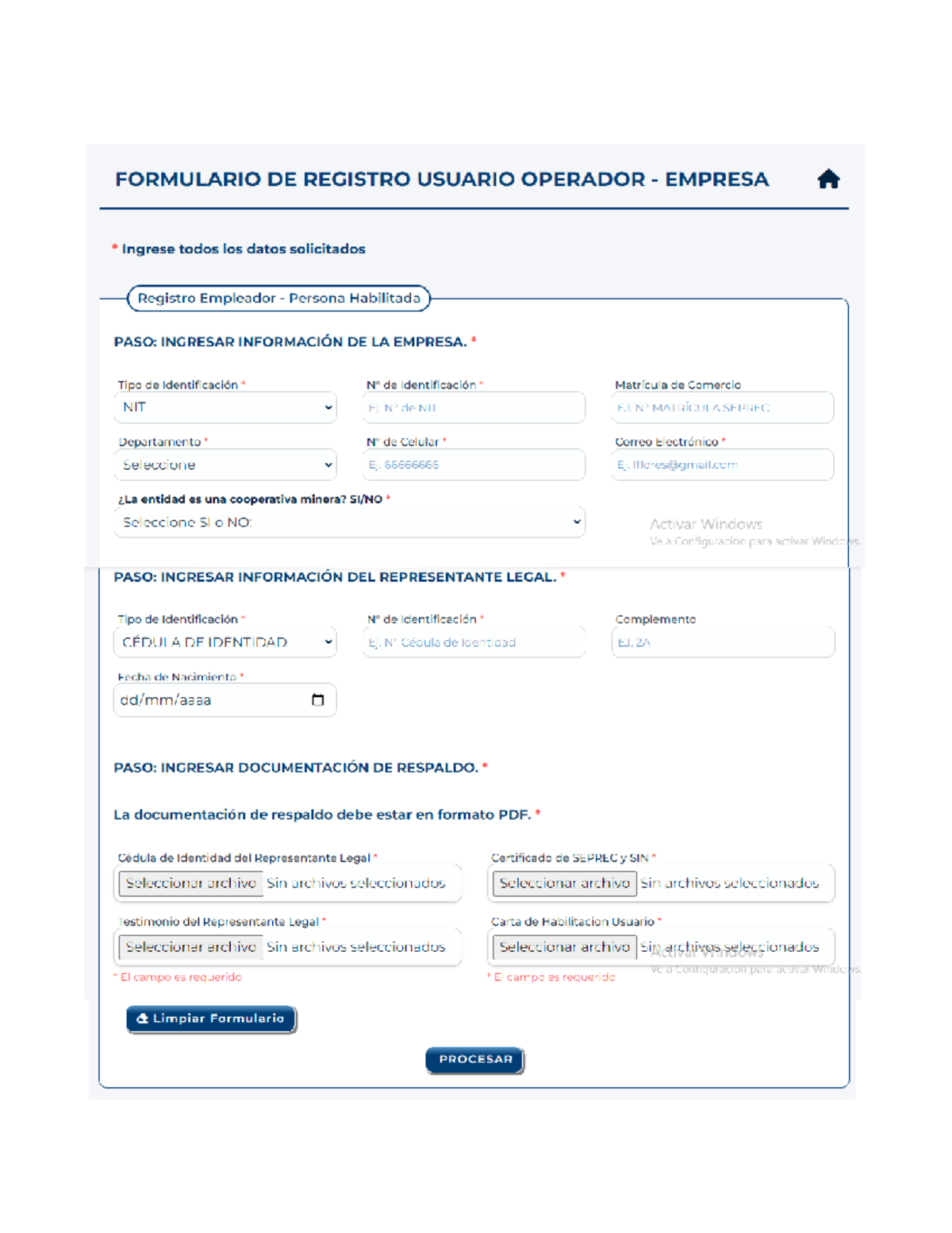 Form gestora - Derecho Tributario - Studocu