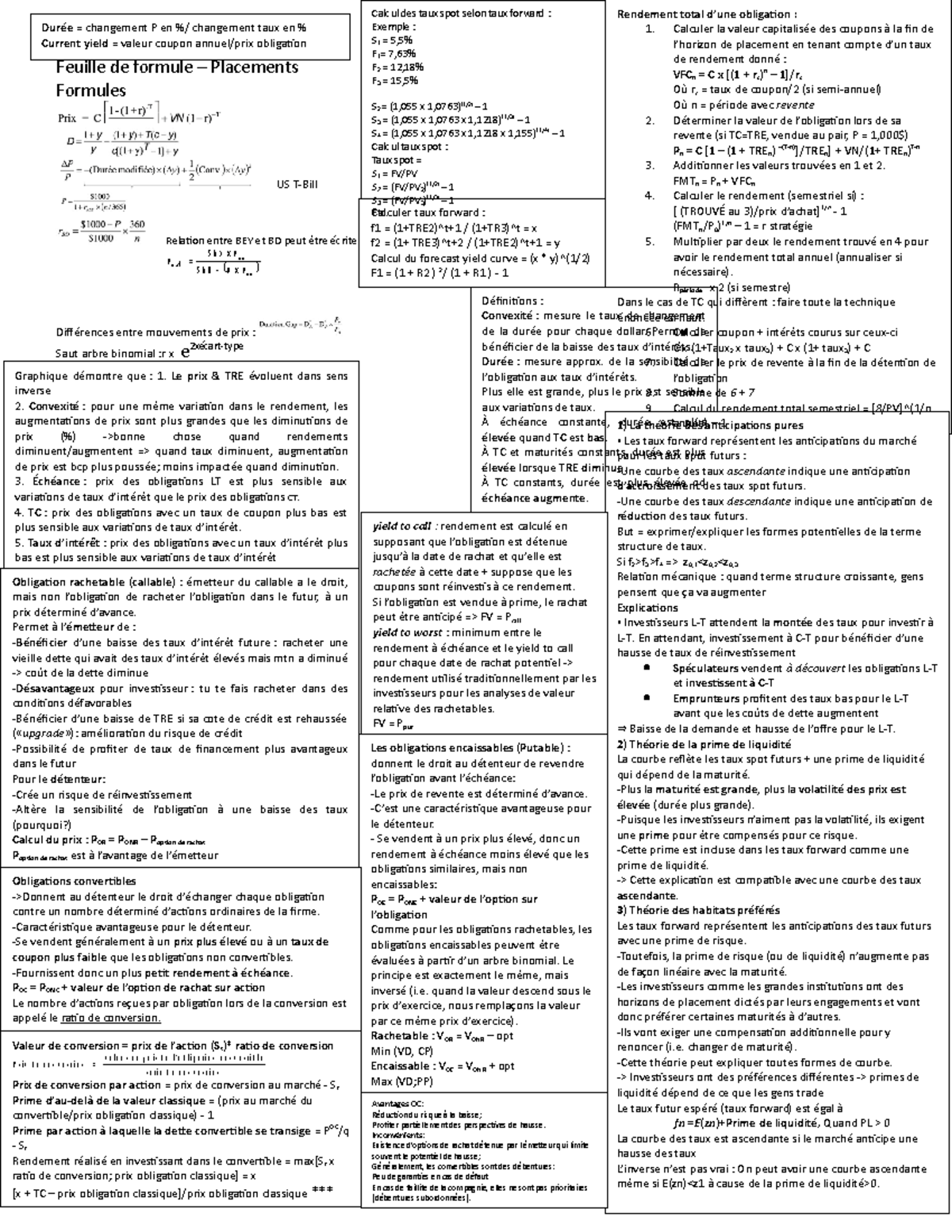 Feuille formule - Intra Placements - Feuille de formule – Placements ...
