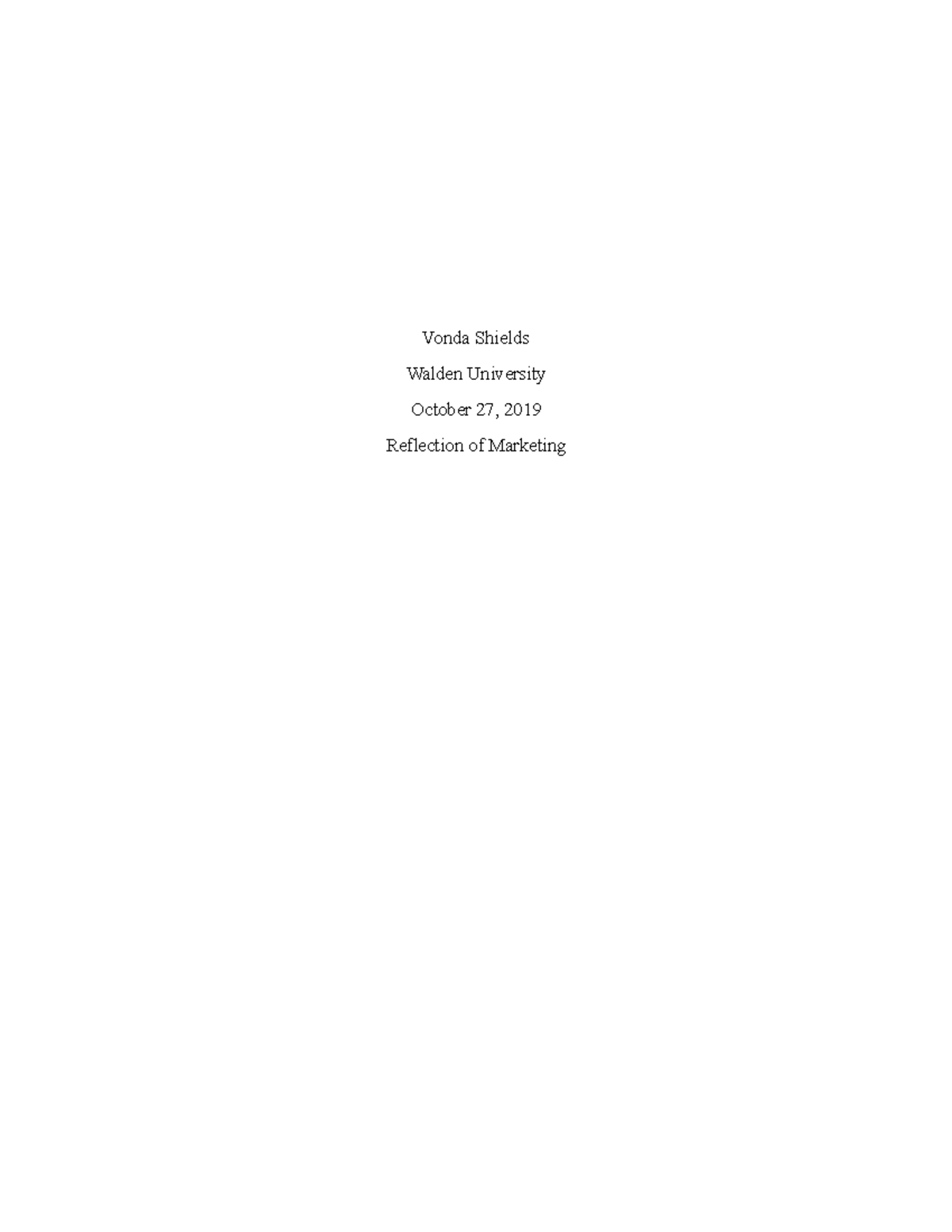 Week 8 Assignment - Essay - Studocu