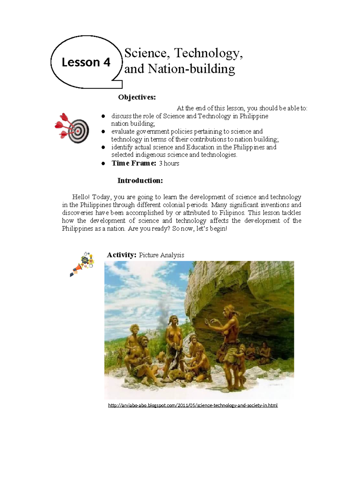 Lesson-4-Module - STS - Science, Technology, and Nation-building ...