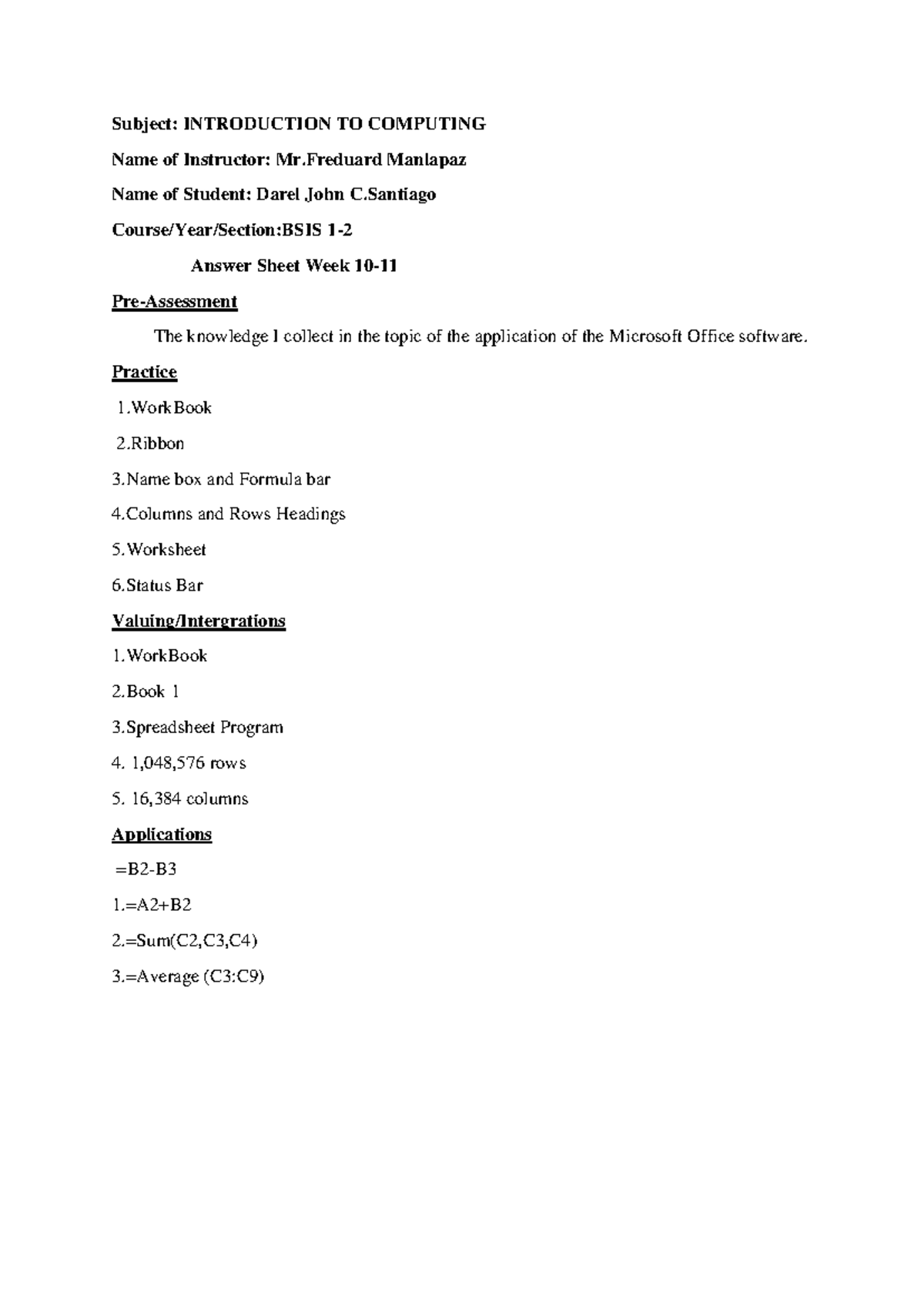 Intro COM W10-11 - N/A - Purposive Communication - Subject: INTRODUCTION TO COMPUTING Name of ...