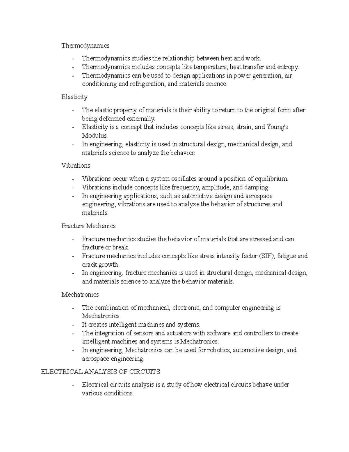 ENT 104 Notes 7 - Mathematical modeling of circuits, circuit ...