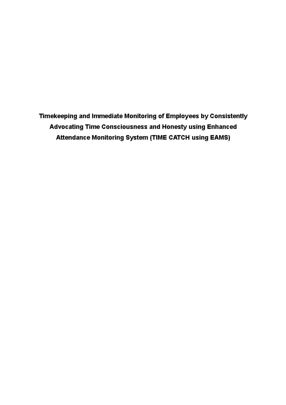 TIME Catch Pertanika Format - Timekeeping and Immediate Monitoring of ...