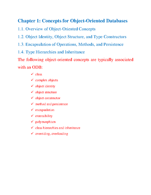 Chapter 1 - Chapter 1 Introduction to Database System Database systems ...