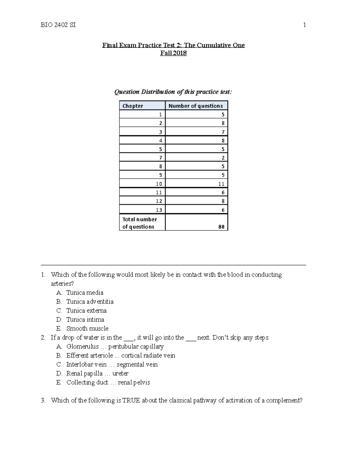 Final+Exam+Practice+Test+2+ +cumulative+ +NO+LINK+ +F18 - BIO 2402 SI 1 ...