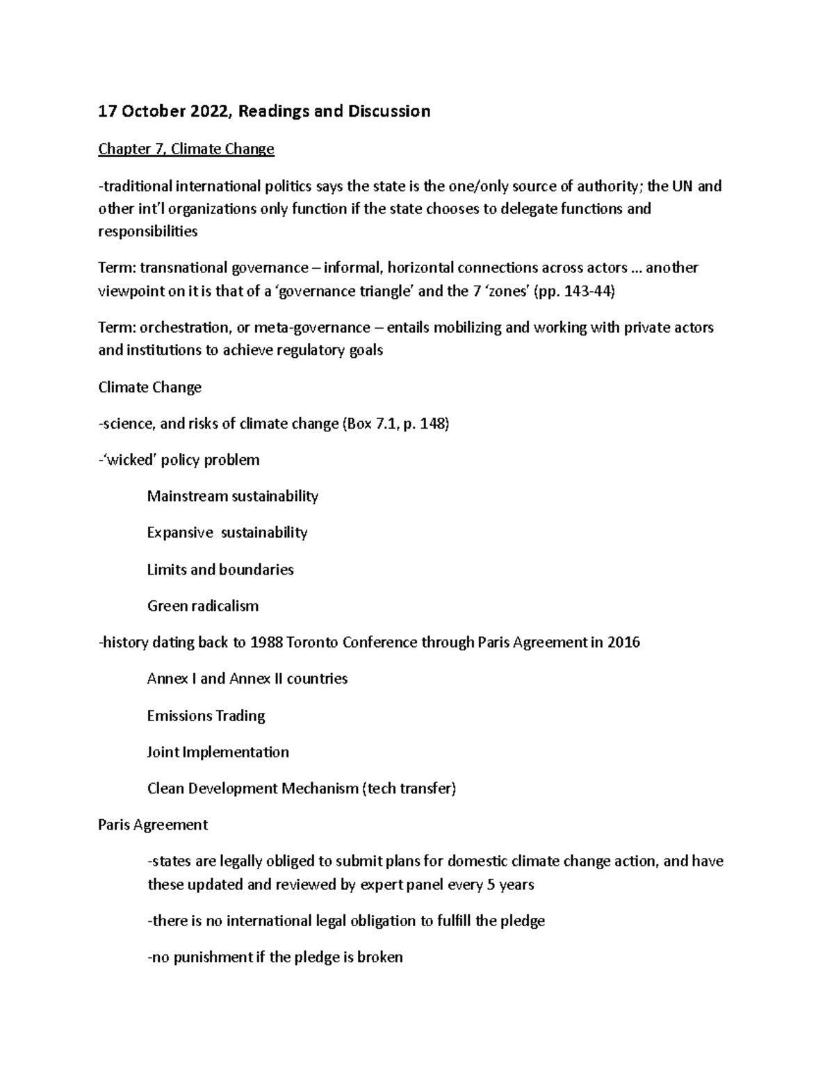 Honor+113+Outline,+17+October+2022 - 17 October 2022, Readings and ...