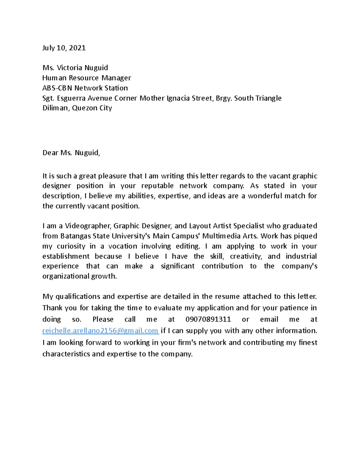 1 - Lecture notes 1-10 - July 10, 2021 Ms. Victoria Nuguid Human ...