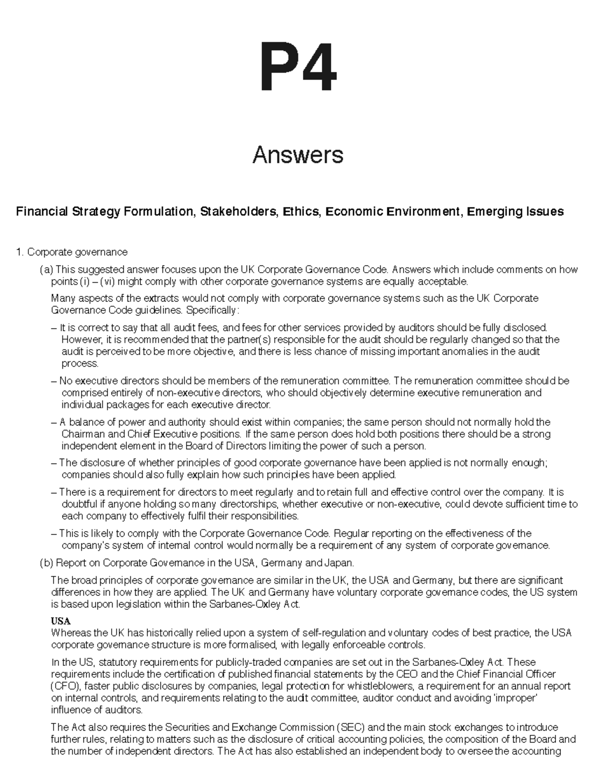 P4-RK-Answers - * All ACCA exams and variants are available during this ...