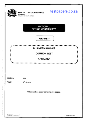 CAT Grade 11 Revisionpackage Term 2 2023 - Western Cape Education ...