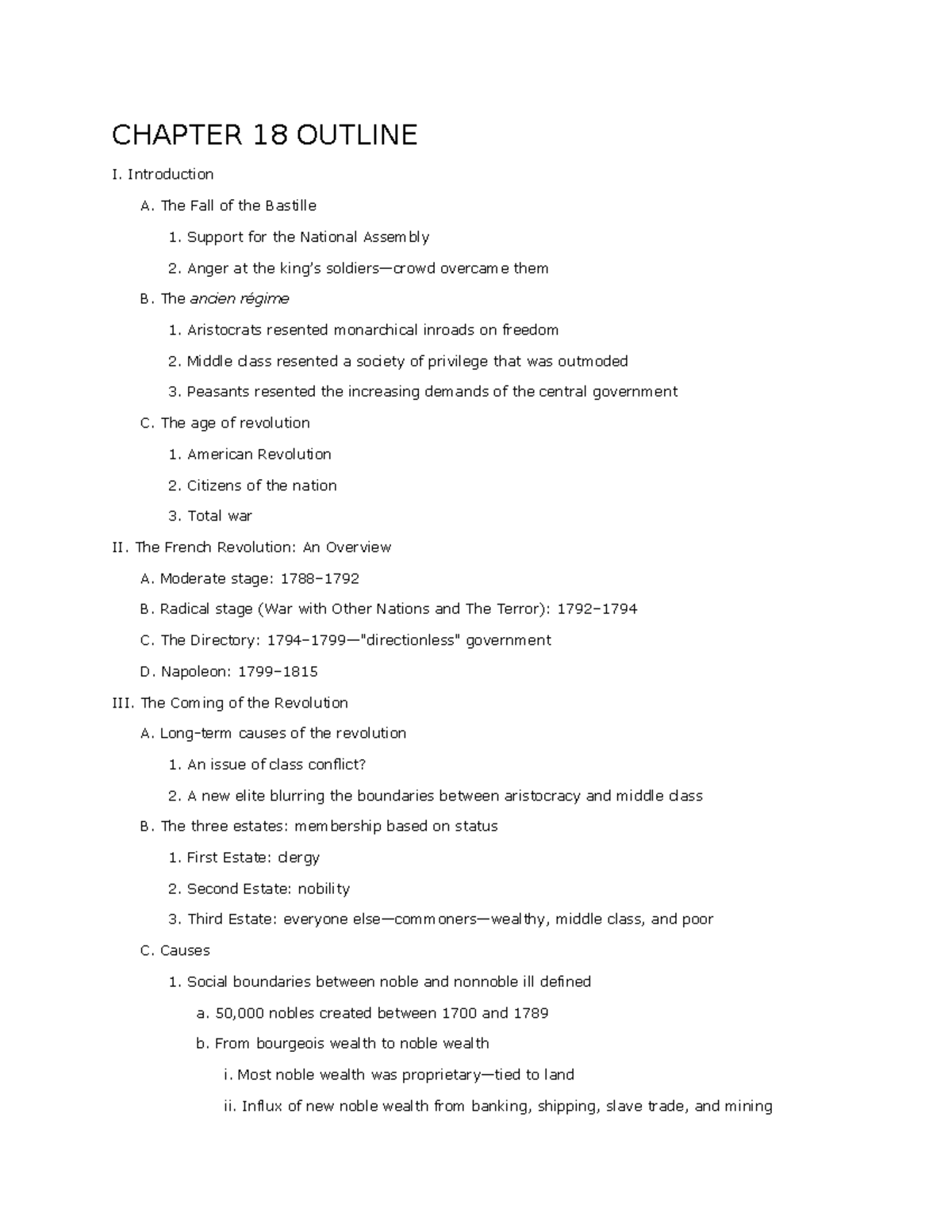 CH 18 - work assignments from textbooks and lectures - CHAPTER 18 ...