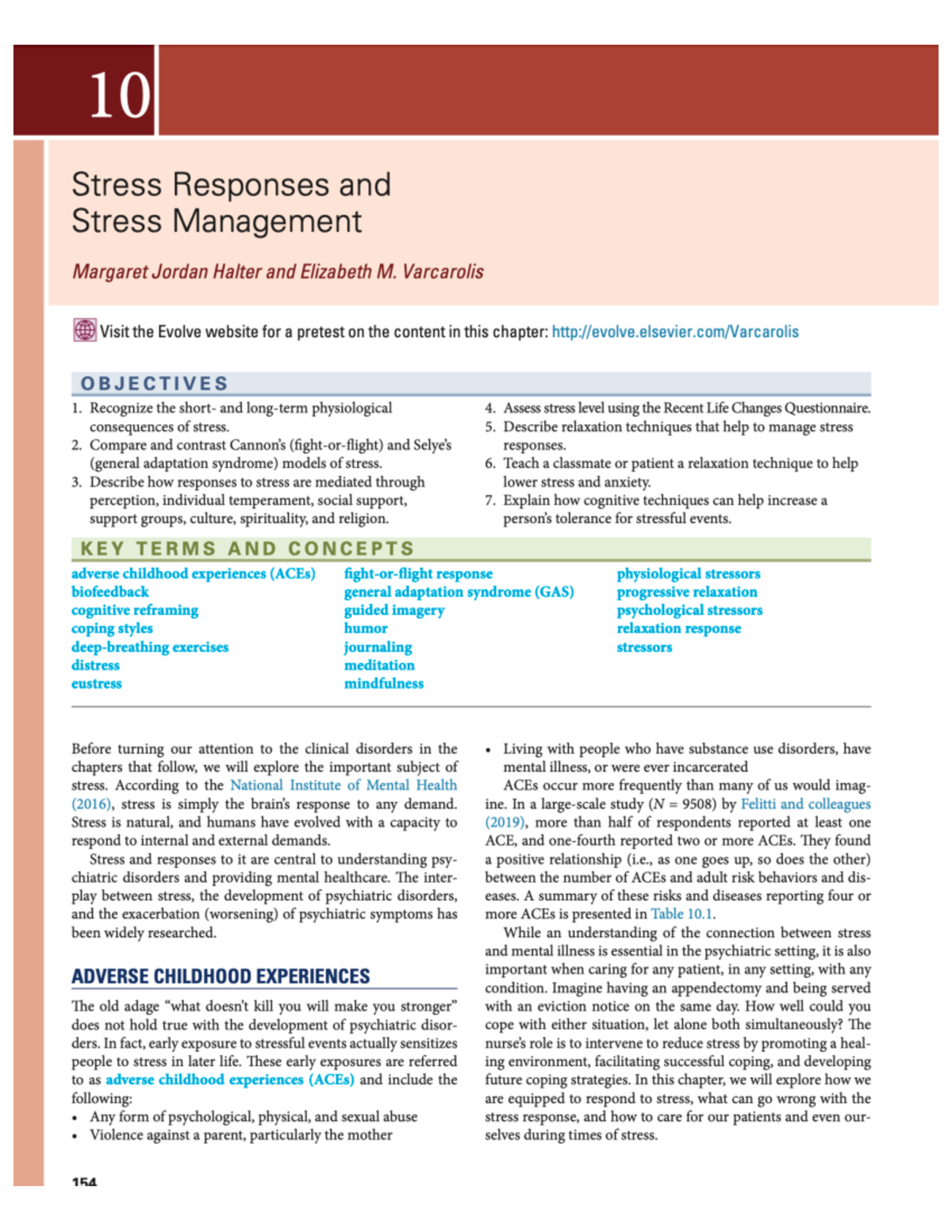 NURSING STRESS AND STRESS MANAGEMENT - NURS 321/AL - Studocu