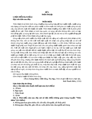 BTL GTM - Hhh - Duy Trì Môi Trường Nông Thôn - Studocu