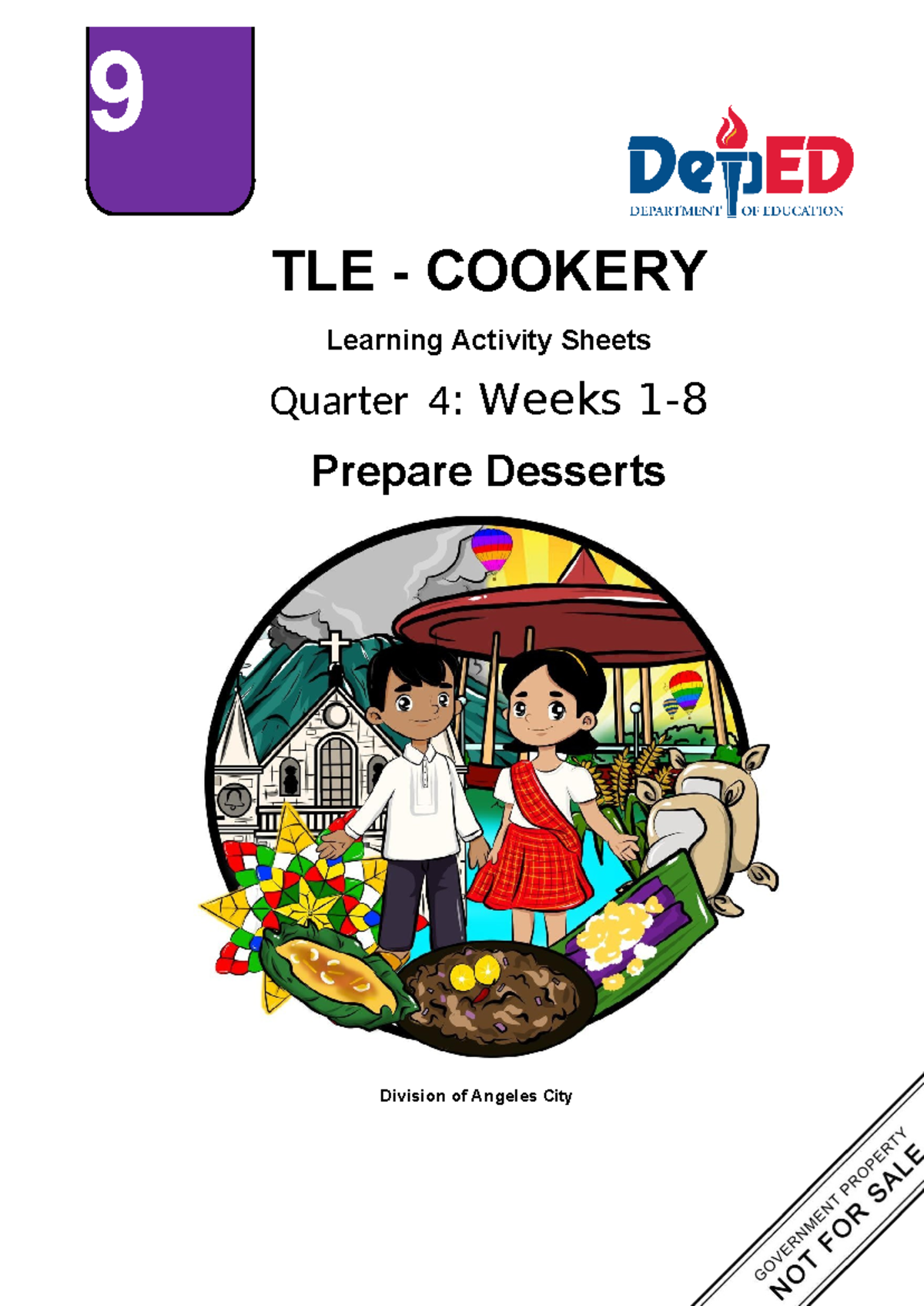 Ilide - for info. - TLE - COOKERY Learning Activity Sheets Quarter 4 ...