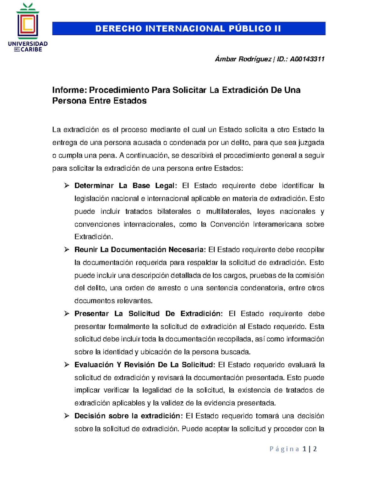 Ámbar - Rodríguez -El-Proceso-De- La-Extradicciónpdf - DERECHO ...
