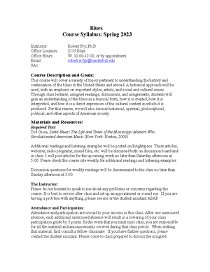PSY 3600 syllabus Spring 2023 - Instructor: Antonia Kaczkurkin ...