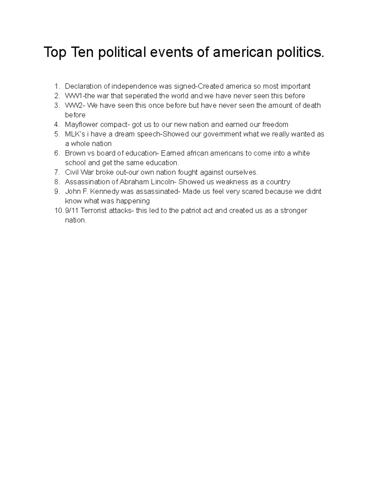 Untitled document (19) - Top Ten political events of american politics ...