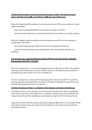 Unit 4 Assignment A - pass - Unit 4: Laboratory Techniques and their ...