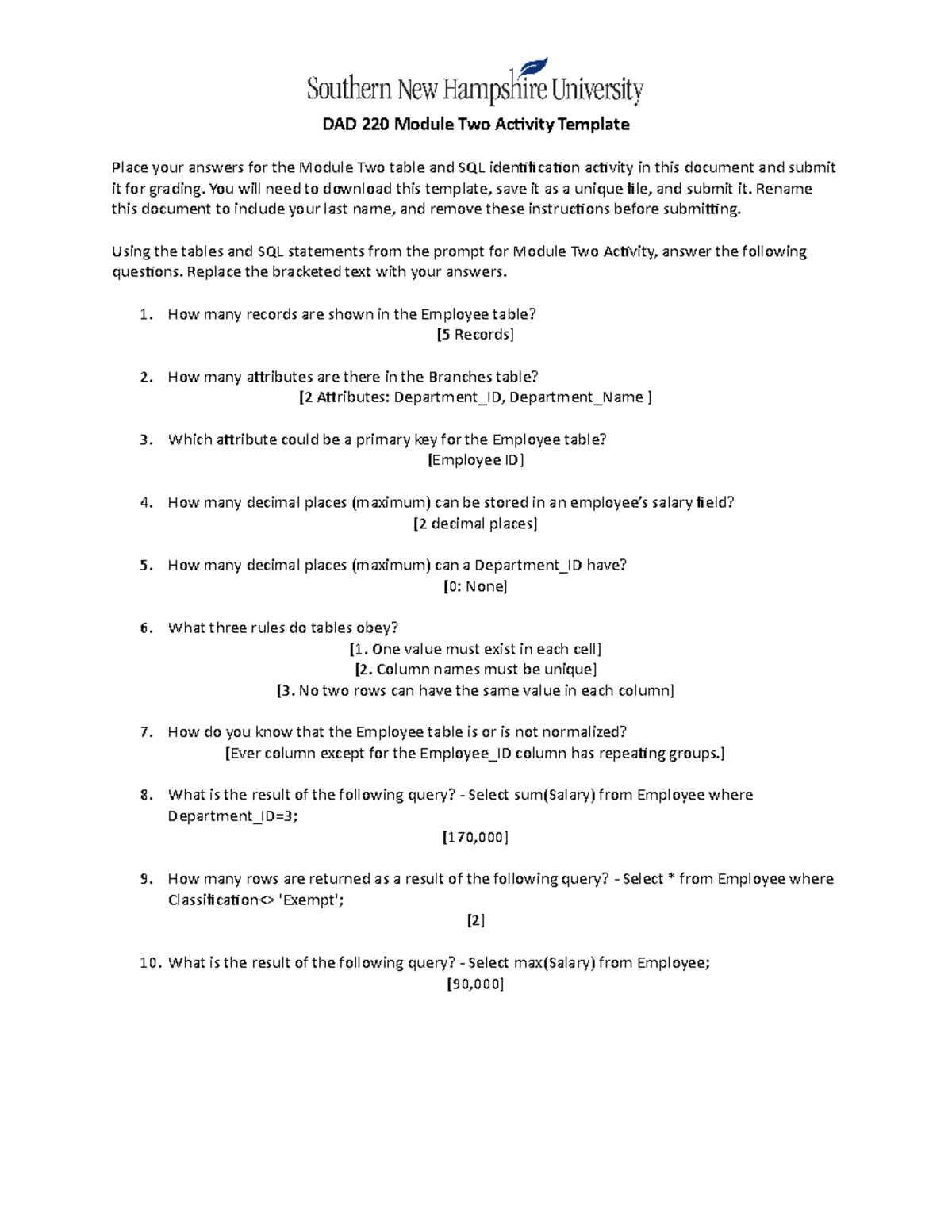 DAD 220 Module Two Activity Newton - DAD 220 Module Two Activity ...
