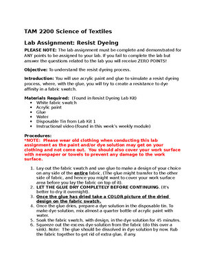 Swatch Kit Assembly Instructions and Submission Details Summer 21 5 ...