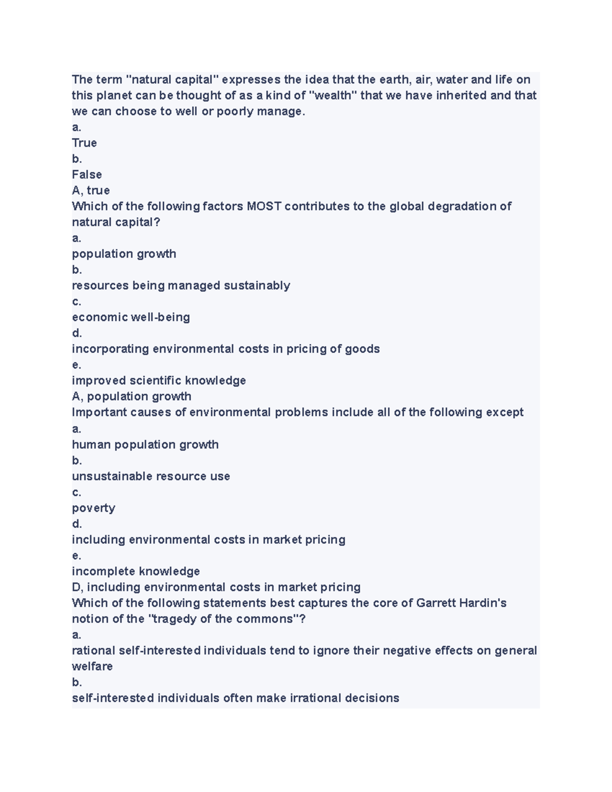 BIO 102 #3 - Excellent Practice Materials for your EXAMS in BIO102 ...