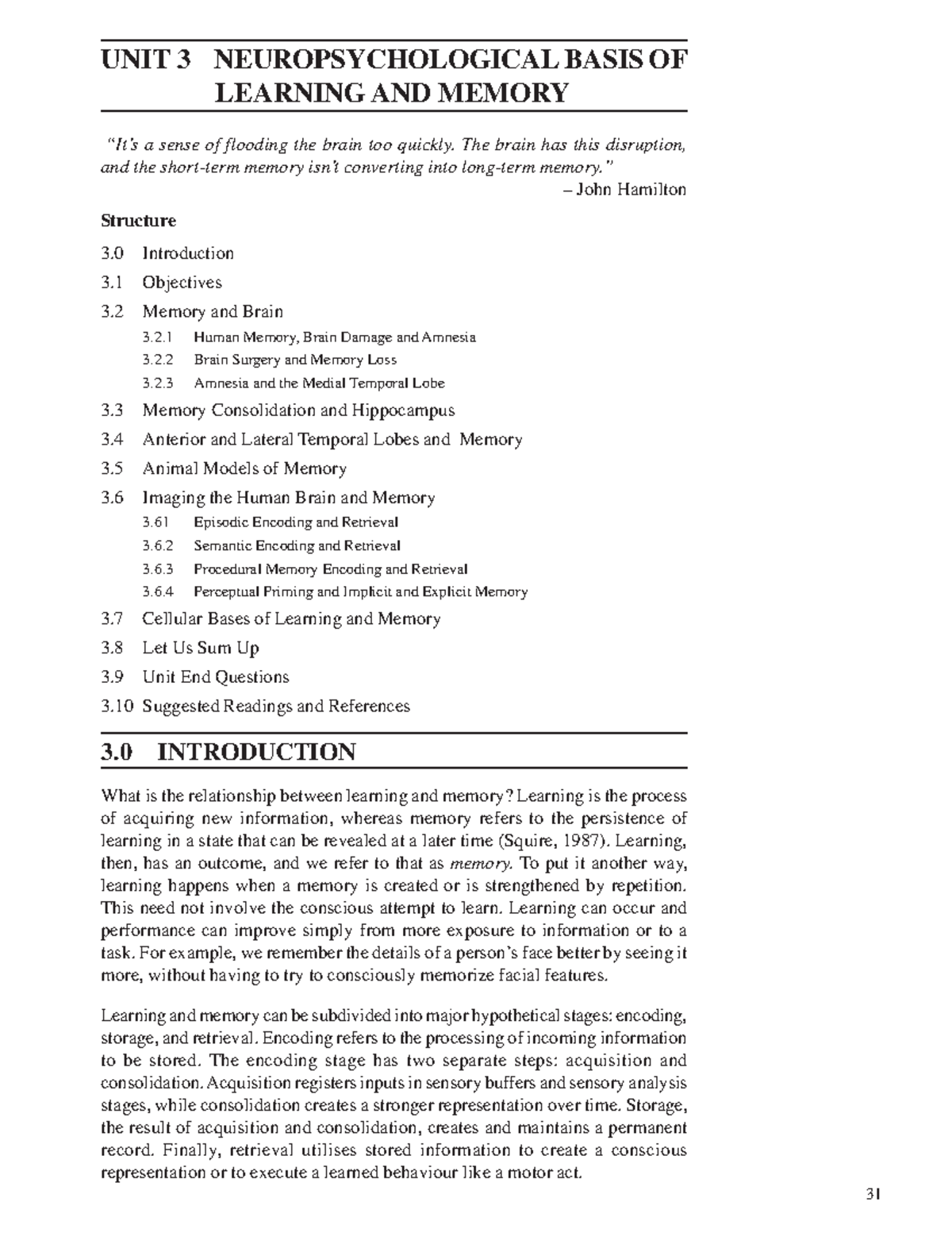 Unit-3 - Cognitive Psychology Block-1 - Information Processing in UNIT ...
