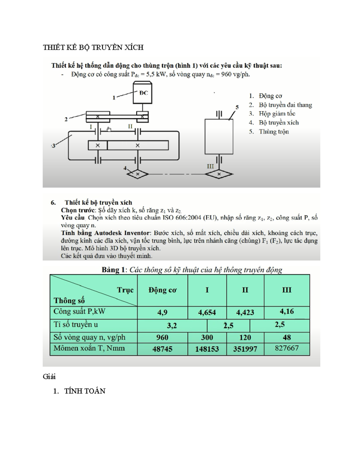 THIẾT KẾ BỘ TRUYỀN XÍCH - hgfh hghv - Macroeconomics - THIẾT KẾ BỘ ...