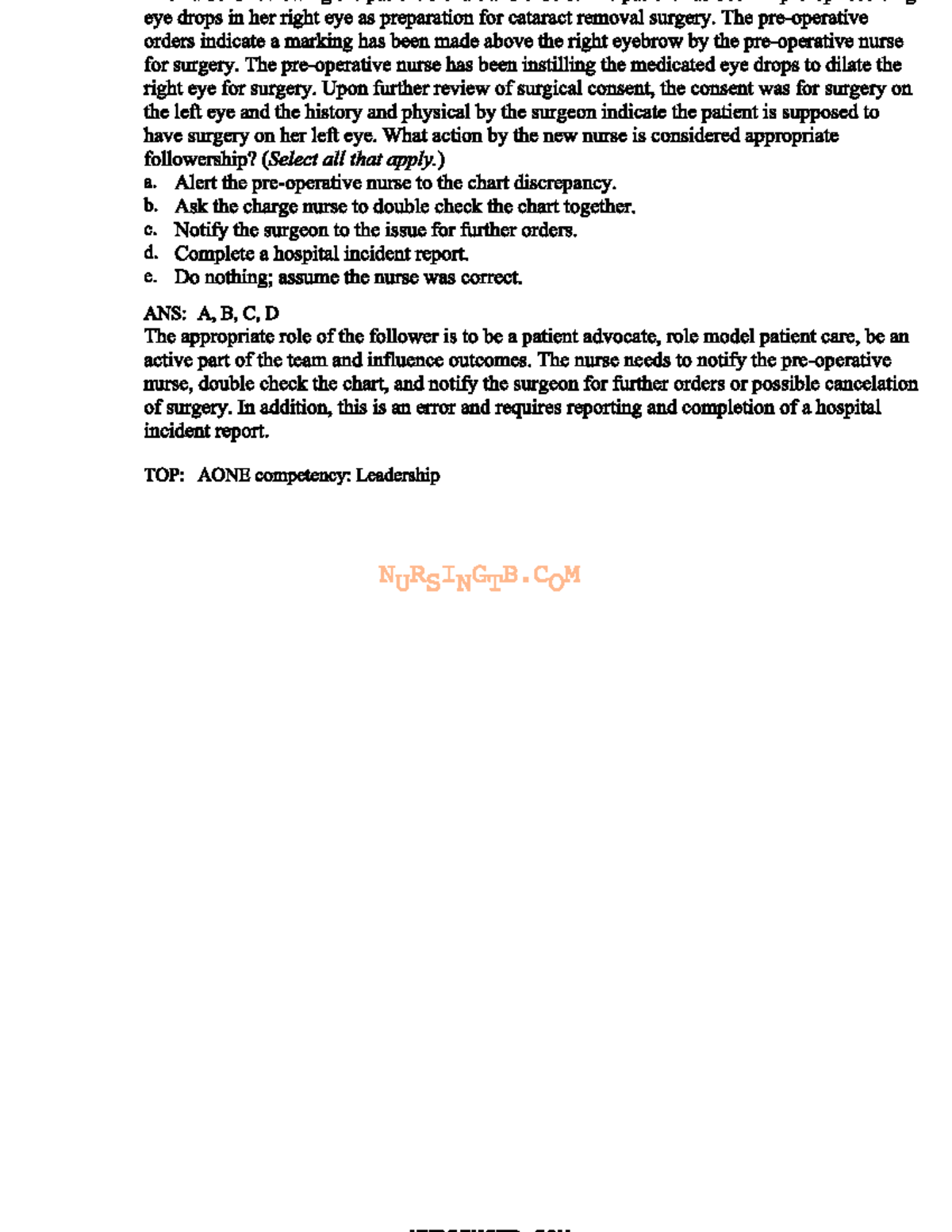 04 - NURSE - NURSADN 1 - SJ Delta College - Studocu