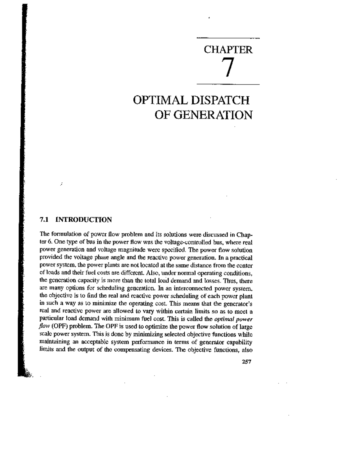Economic Dispatch - Power system Operation and Control - Studocu