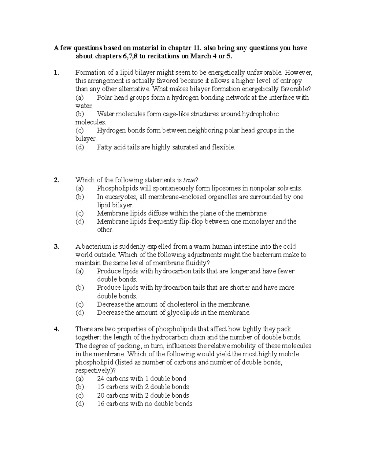 Chap11Practice Qs - chapter 11 questions and answers - BIOS 041 - Studocu