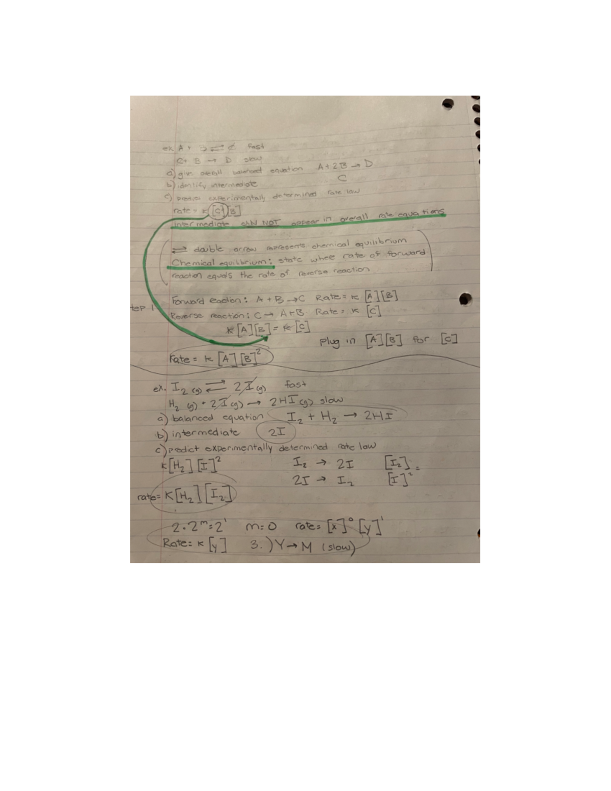 Blank 6 - AP Chem semester 2 notes - Studocu
