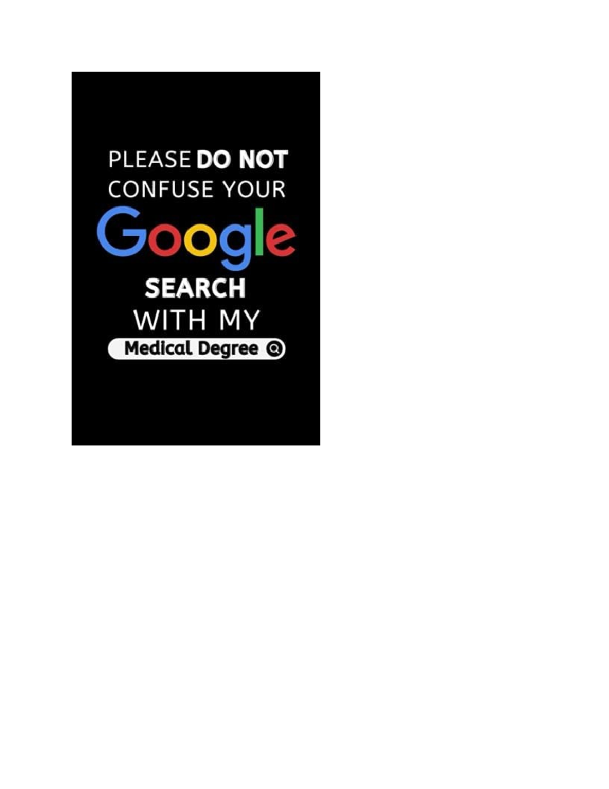 Doc1 - Good book report - PLEASE DO NOT CONFUSE YOUR Google SEARCH WITH MY Medical Degree Q ...
