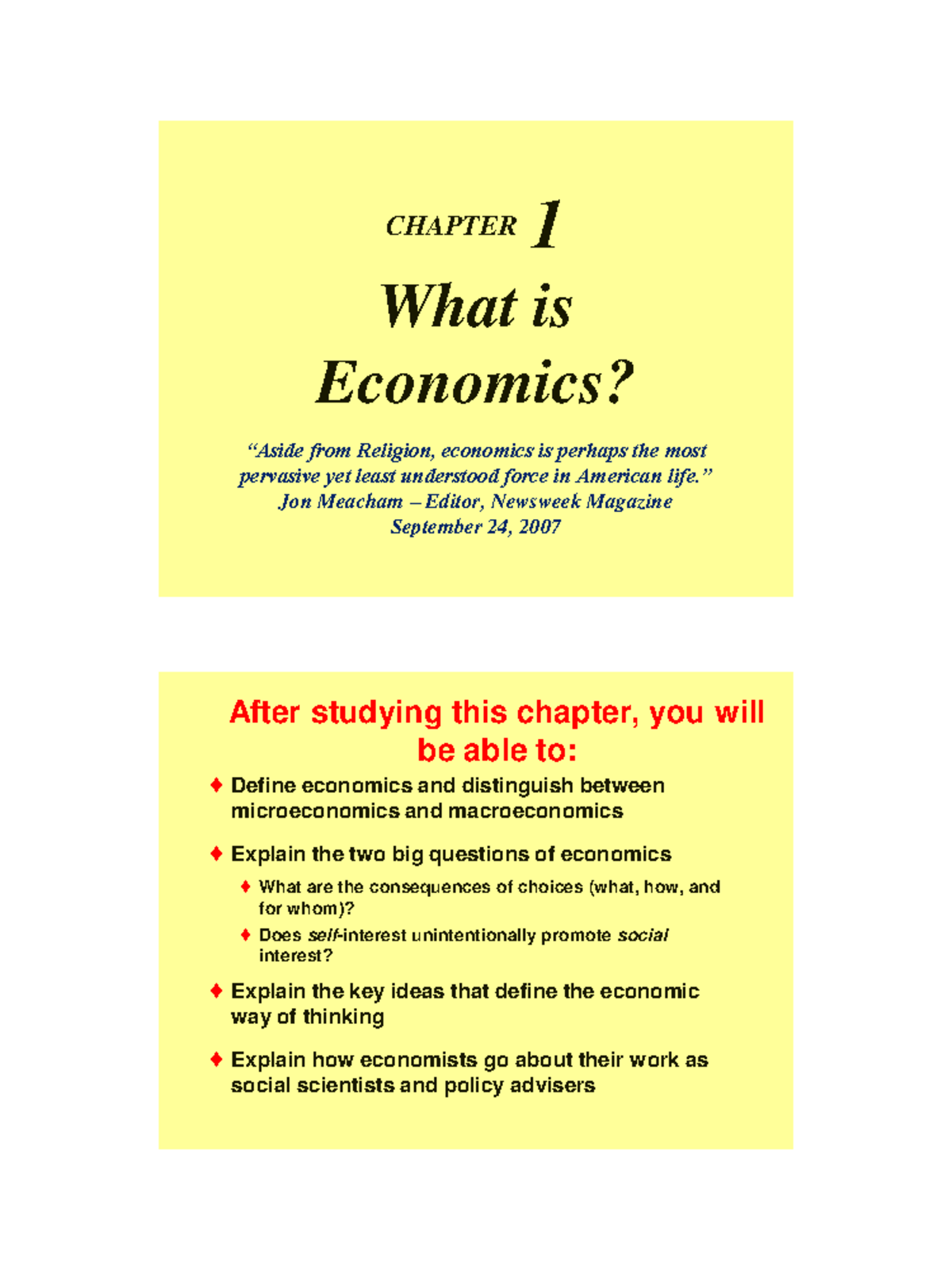 1. Sesi 1 ch01 Parkin What is Economics - ####### CHAPTER 1 What is ...