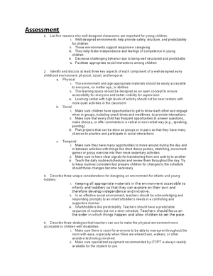 Week 2 Assessment - Assessment As you have learned, the families of ...
