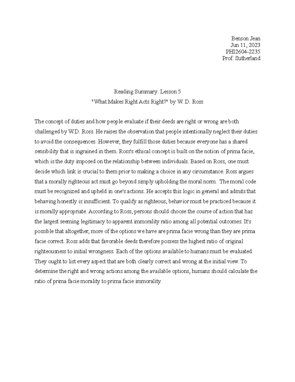 RS-Lesson 05 - LESSON 5 - PHI2604 - MDC - Studocu