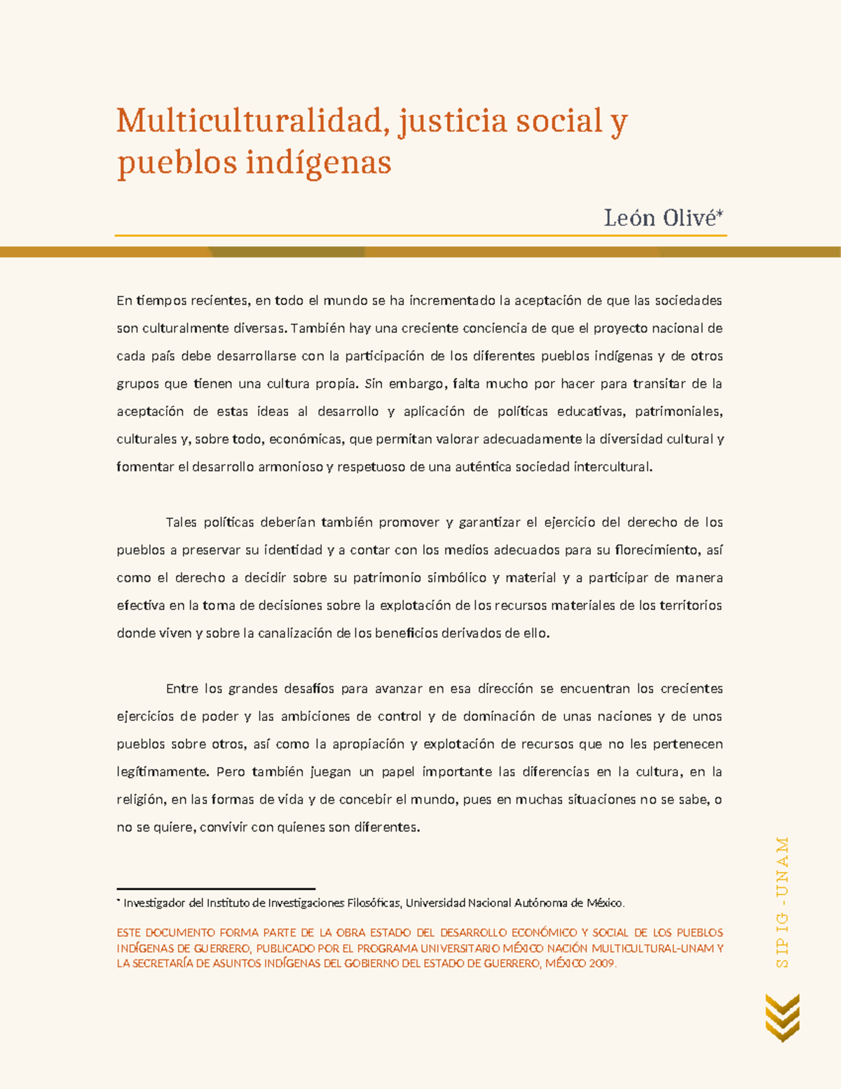 Multiculturalidad - adadada - Multiculturalidad, justicia social y ...