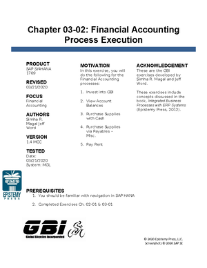 Accounting principles by kieso 13th edition, CH# 3 Solution - CHAPTER 3 Adjusting the Accounts ...