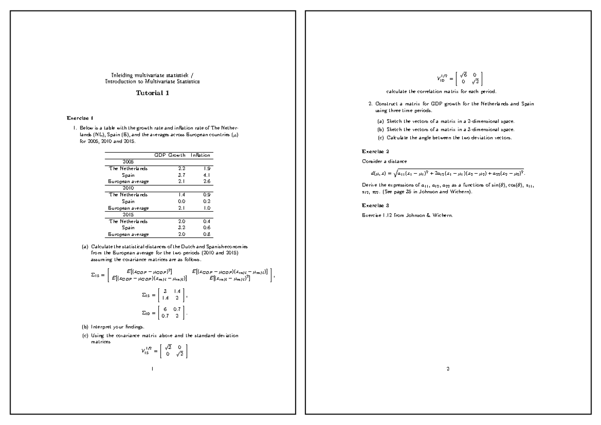 Multivariate Tutorials - Inleiding multivariate statistiek ...