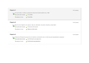 Actividad 4. Automatizada Tecnologías para la Gestión - Actividad 4. Automatizada Pregunta 1 1 ...
