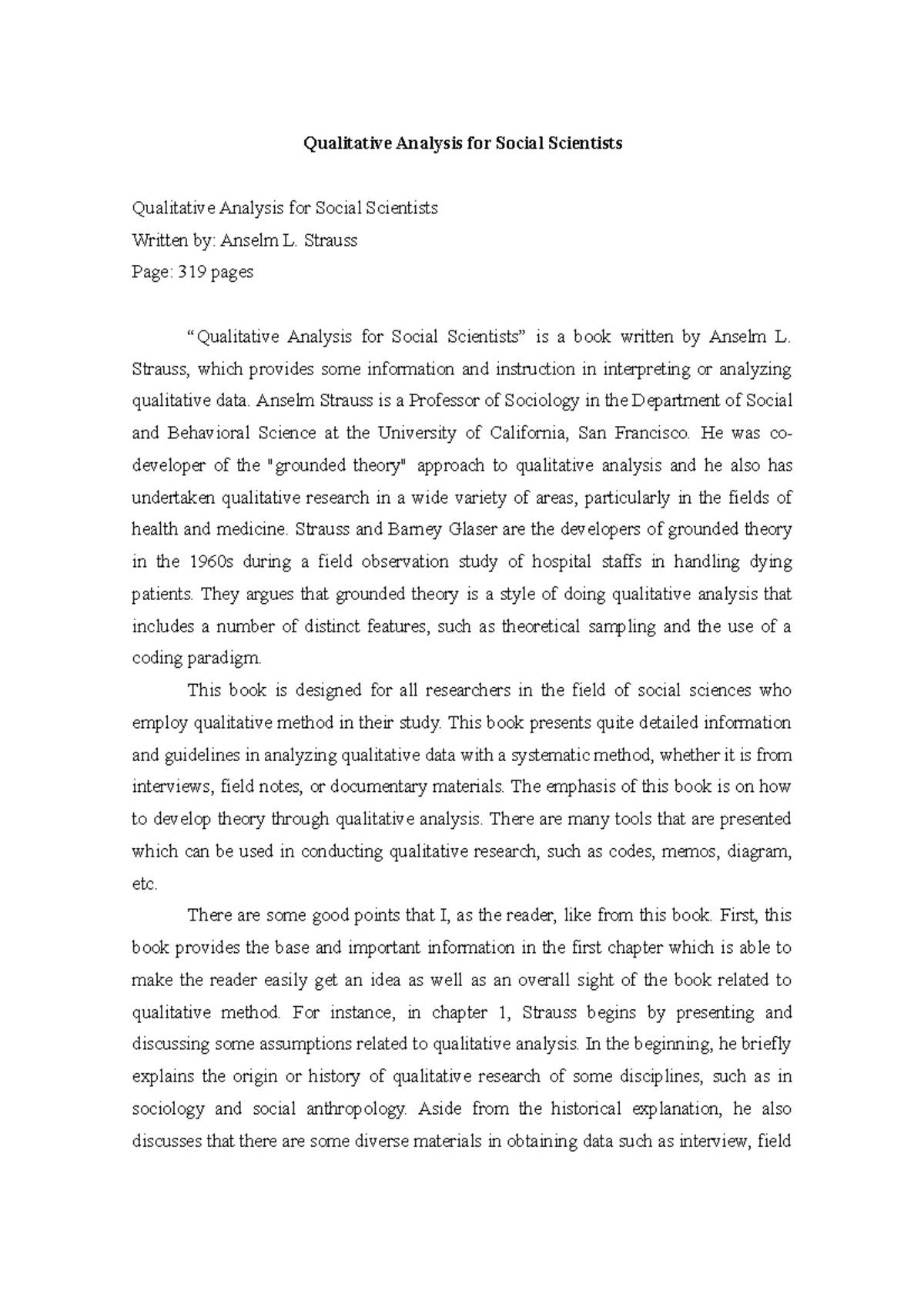 Qualitative Analysis For Social Scientists Qualitative Analysis For qualitative-analysis-for-social-scientists-qualitative-analysis-for