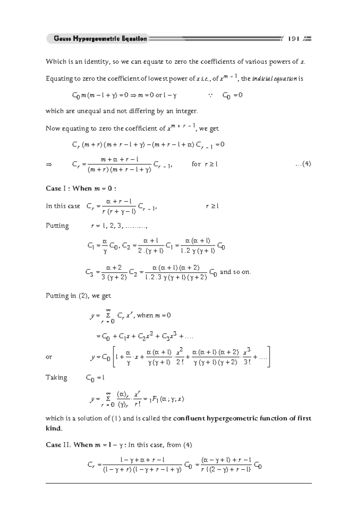 Differential equations-67 - Which is an identity, so we can equate to ...