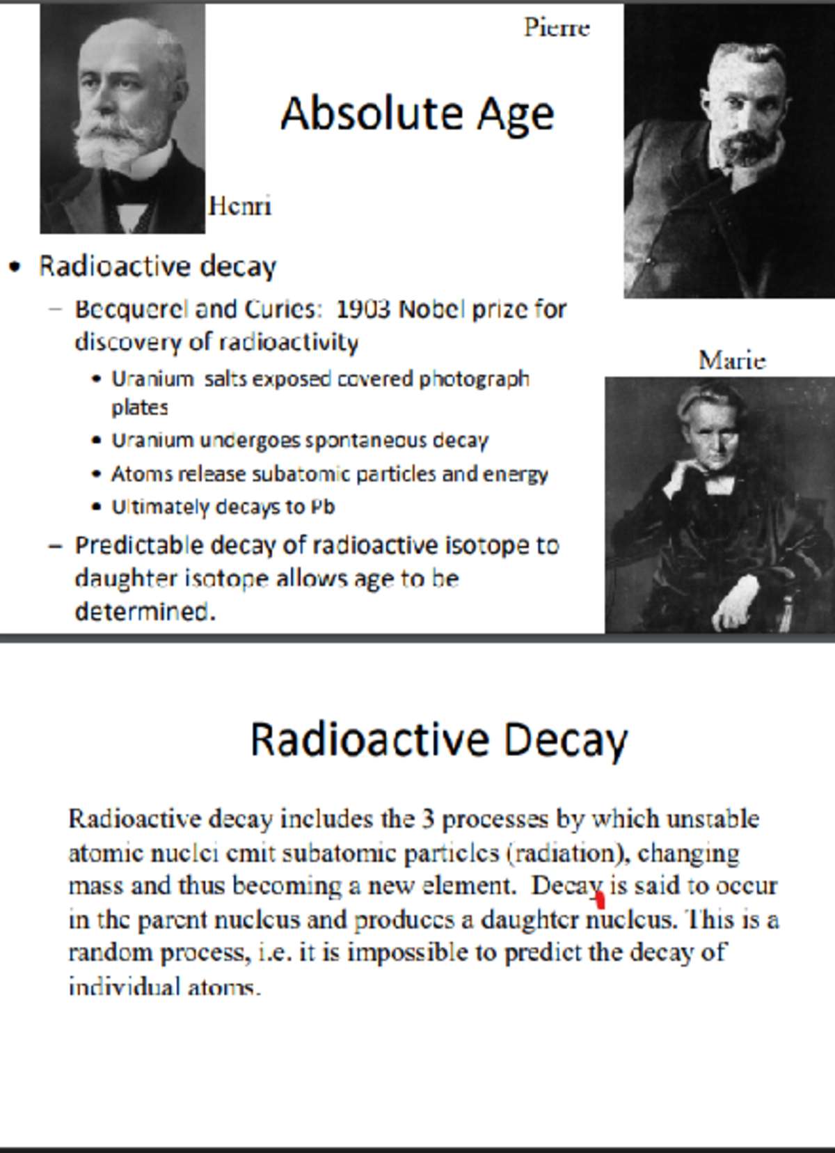 History of Earth and life notes - GEOL 1304 - Studocu