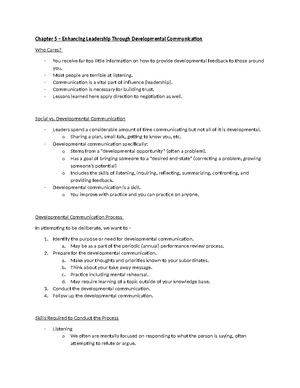 Chapter 1 Leaders of Character - Chapter 1 Leaders of Character What is ...