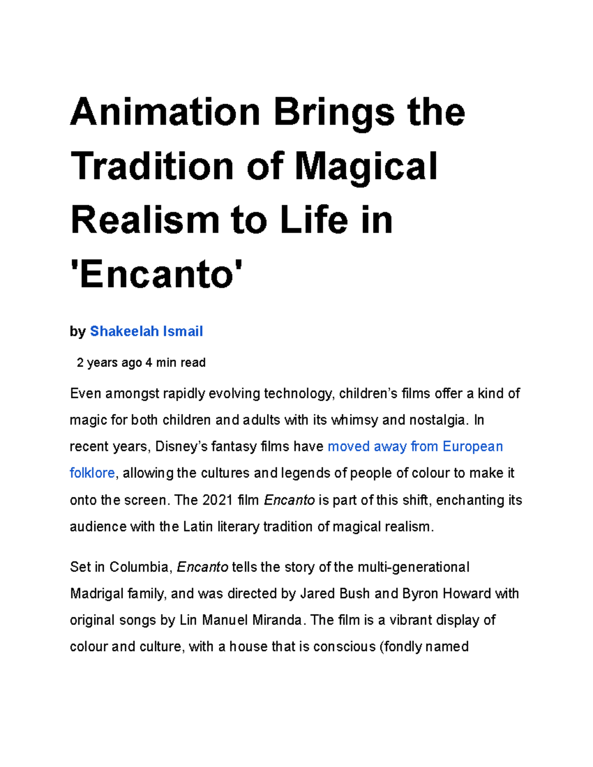 Animation+Brings+the+Tradition+of+Magical+Realism+to+Life+in+'Encanto ...