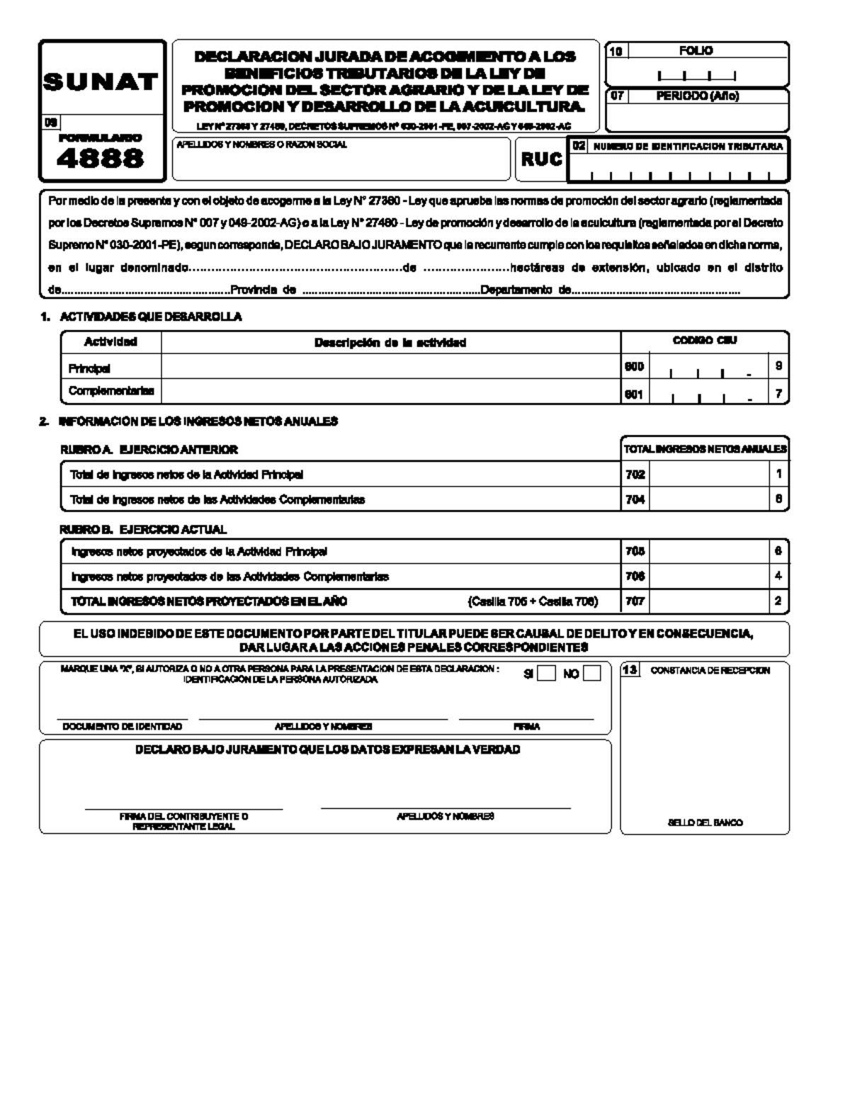 Formulario 4848 - Tributos I - Studocu