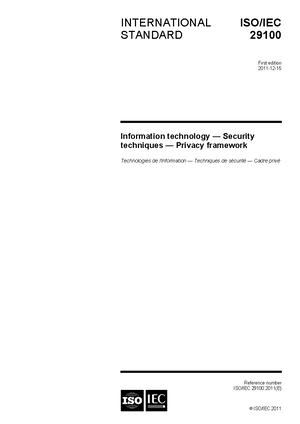 ISO IEC 27007 standard - Reference number ISO/IEC 27007:2011(E) © ISO ...