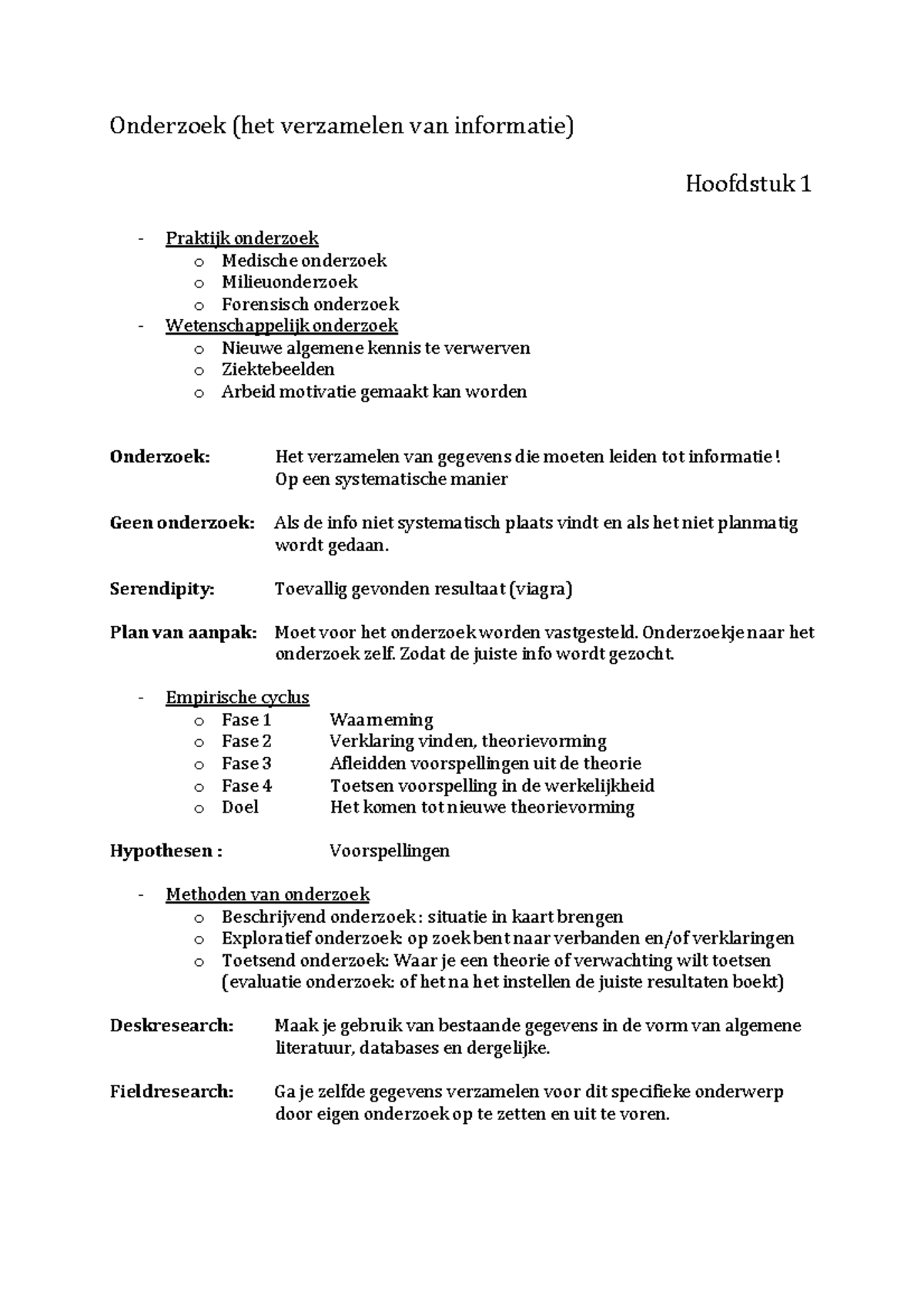 Samenvatting Vaardigheidstrainingen: - Hoofdstuk 1-5 & 9 - Onderzoek ...