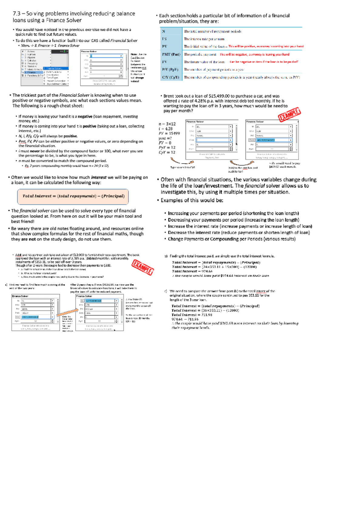 7 - bit of maths for the gang - MAT4DM - Studocu