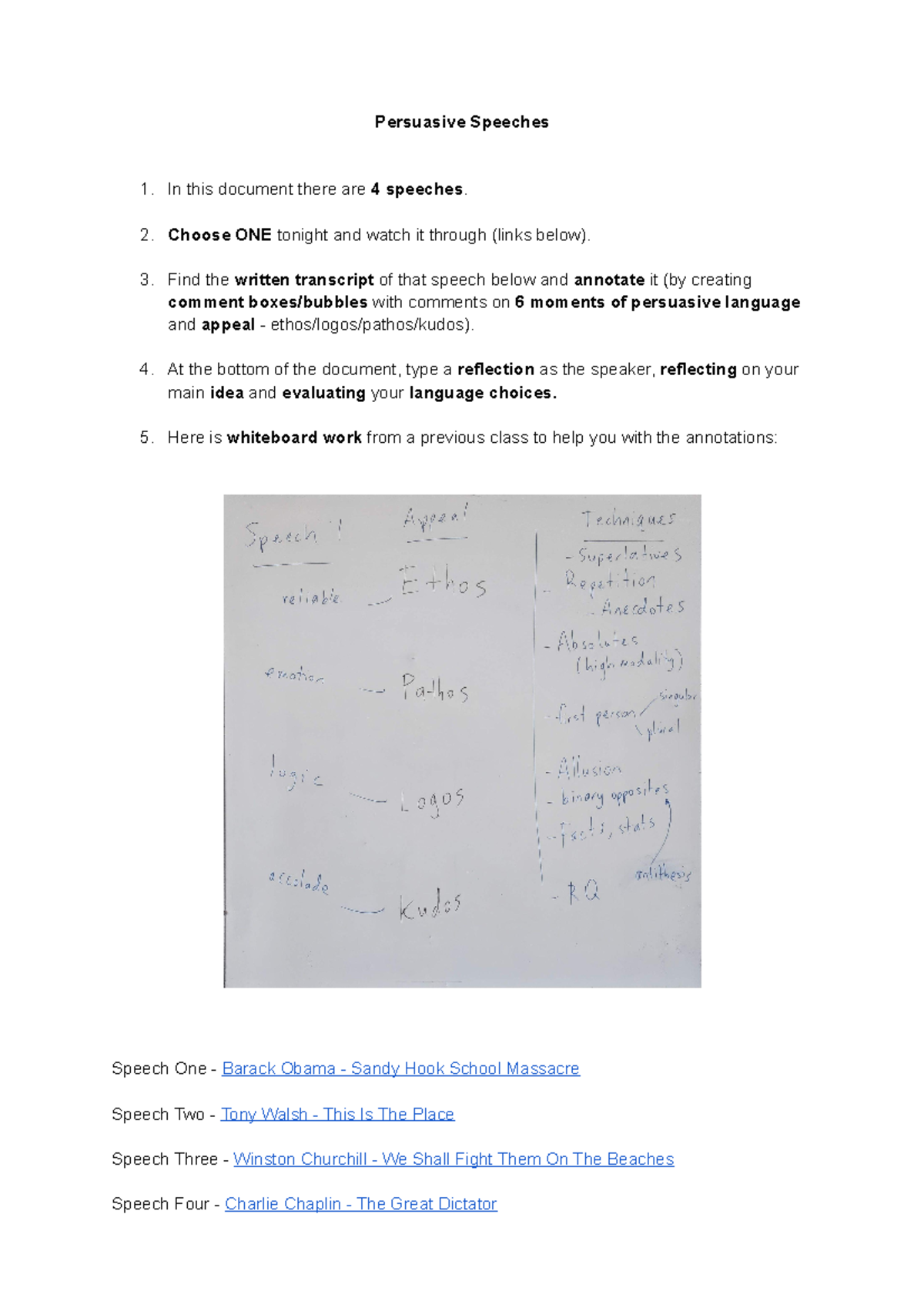 Mod C - 4 Persuasive Speeches[ 81] - Persuasive Speeches In this ...