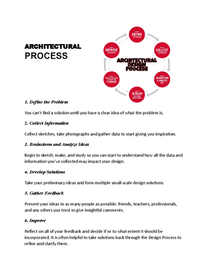 Elements of Architectural Design - ELEMENTS OF ARCHITECTURAL DESIGN The ...